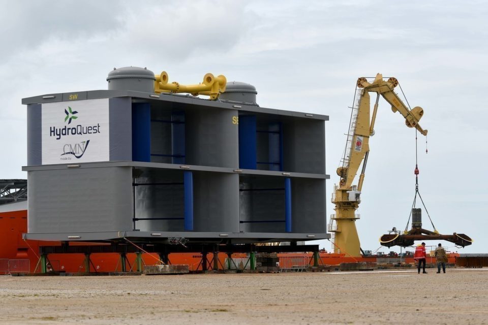 French tidal turbine pilot proves maintenance-free BUMAX fastener ...